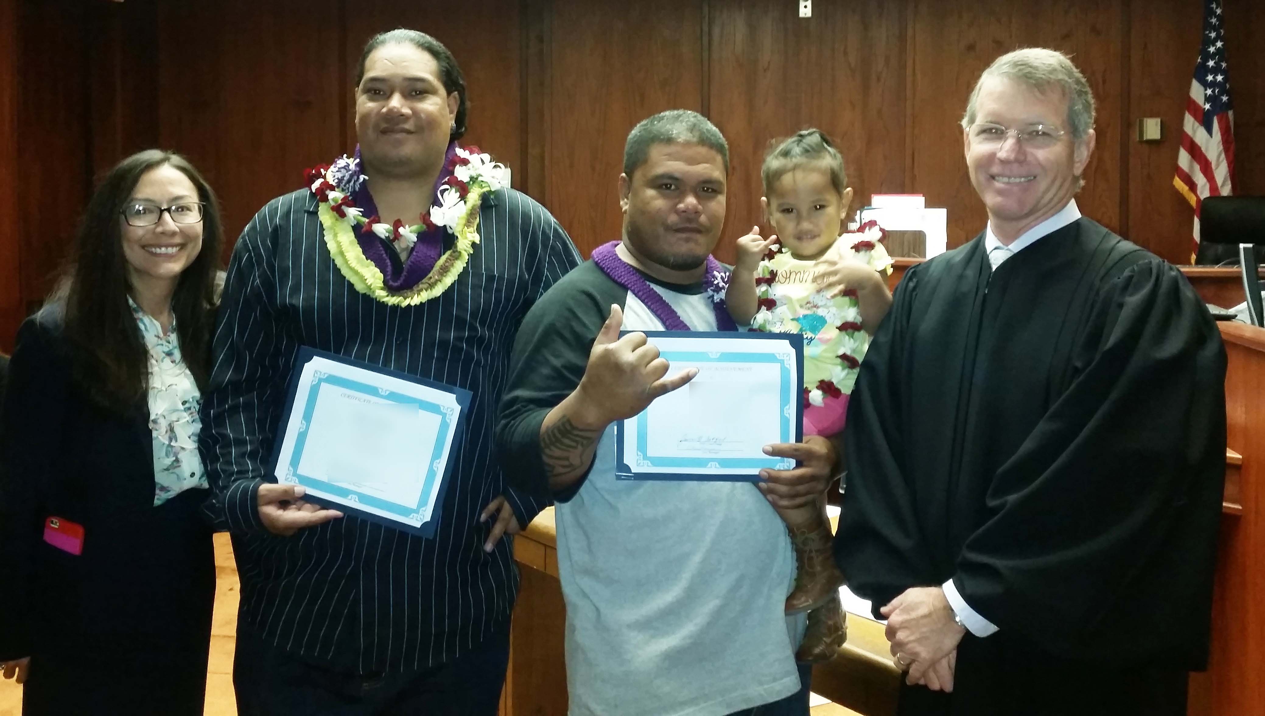 Judiciary Dwi Court Celebrates Two More Graduates