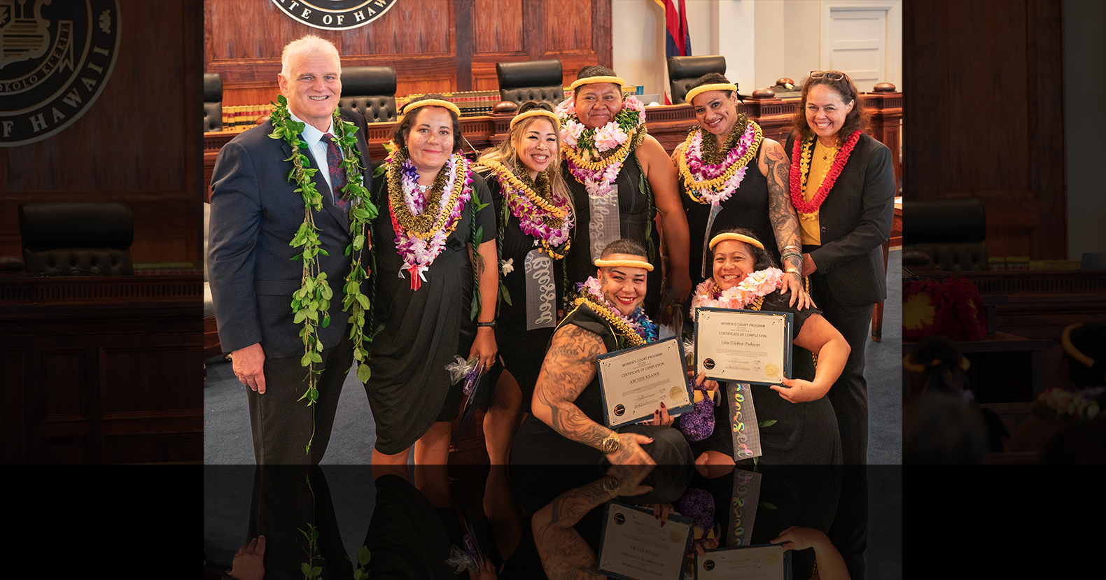 Judiciary | Commencement ceremony honors first graduates from Women’s Court